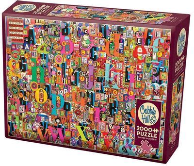 Cobble Hill 2000 Piece Jigsaw Puzzle Shelleys Abc Jigsaw Puzzles