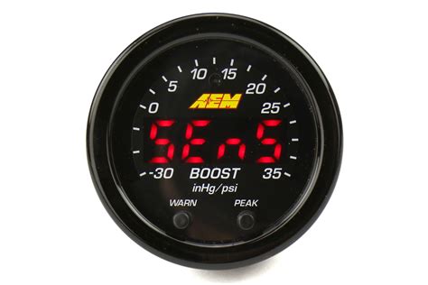 Aem Electronics Xseries Boost Gauge 52mm 30 0306 Rallysport Direct