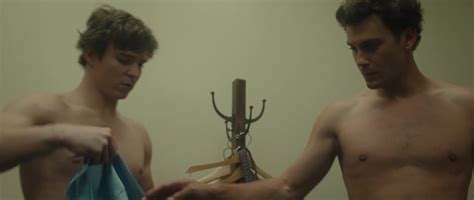 Auscaps Cooper Koch And Nicholas Alexander Chavez Shirtless In Monsters Hang Men