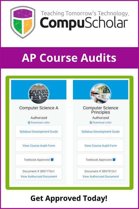 Completing Or Updating Your Ap Course Audit Compuscholar