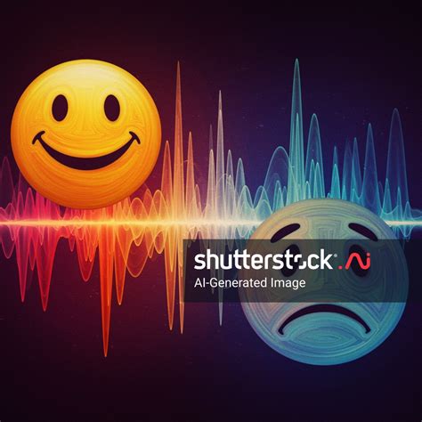 Sound Wave Feeling Smile Sad Face Ai Generated Image 2587827371 Shutterstock