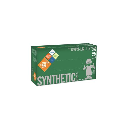 Hospeco Brands Group Glove Synthetic Vinyl Powder Free Size S Packed