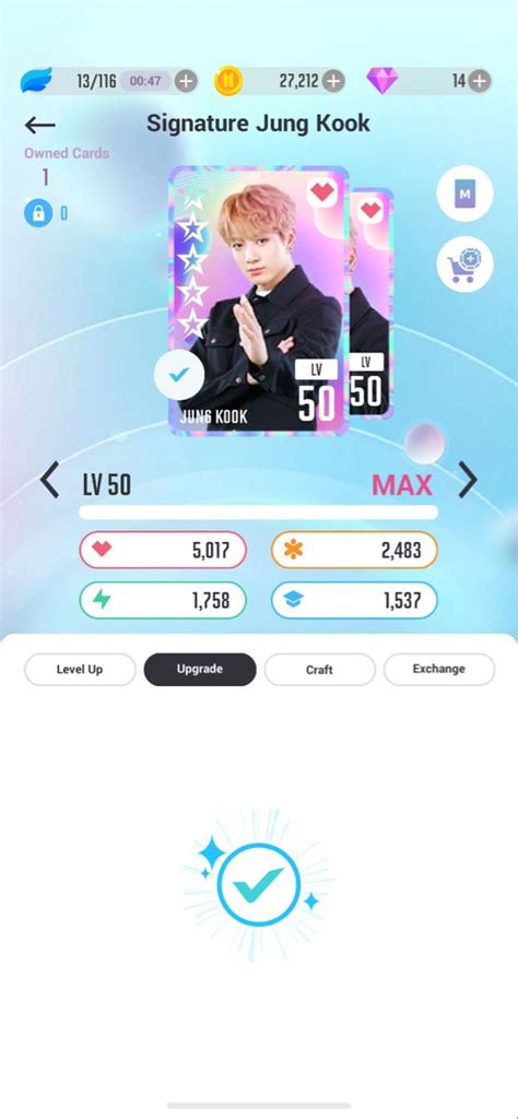 You Me And Bts World Upgrade Card To Level 60 The Truth