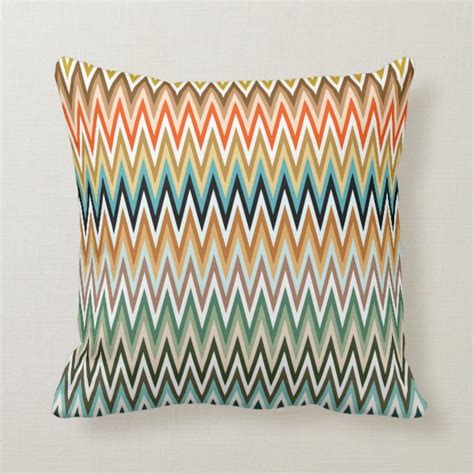 Multi Colored Decorative And Throw Pillows Zazzle