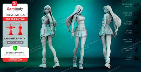 Tifa 3d Print Model