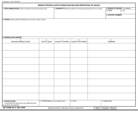 Printable Department Of Defense Forms And Publications Printable