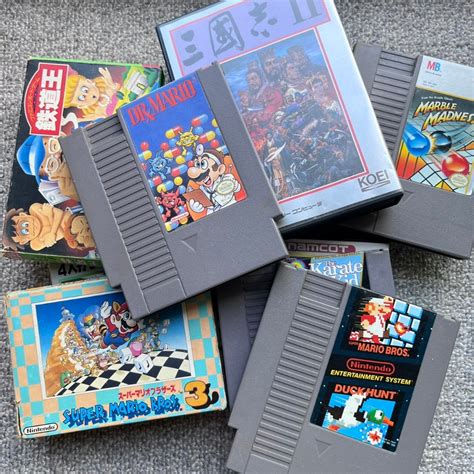 ตลับ Nes Us Eu และ Famicom Jp ครบกล่อง สินค้ามือสอง Shopee Thailand