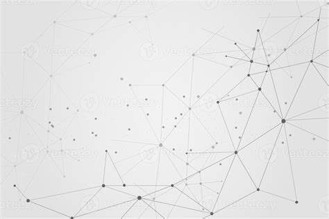 Abstract Connecting Dots Polygonal Background Connection Technology Design 10554917 Stock