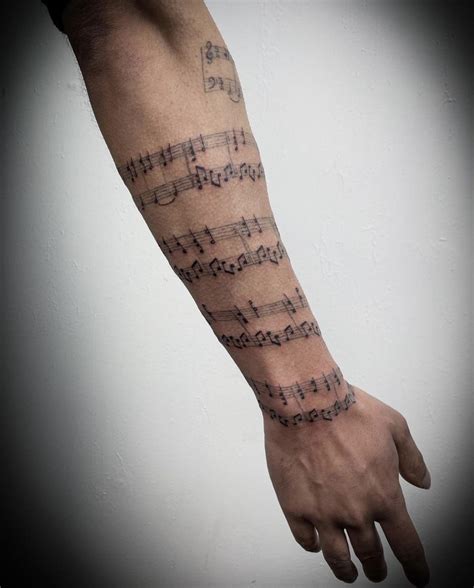 Music Notes Tattoos On Wrist