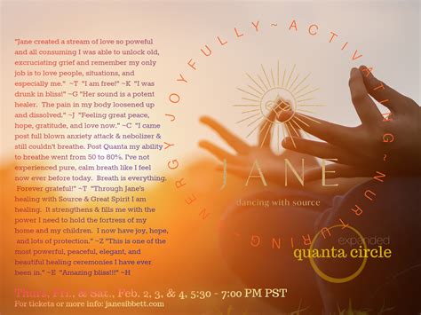 Expanded Quanta Circle Jane Sibbett