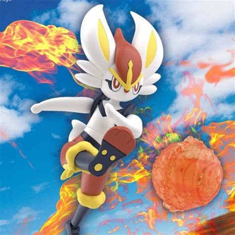 Pokemon Cinderace Bandai Hobby Model Kit Luffytoys