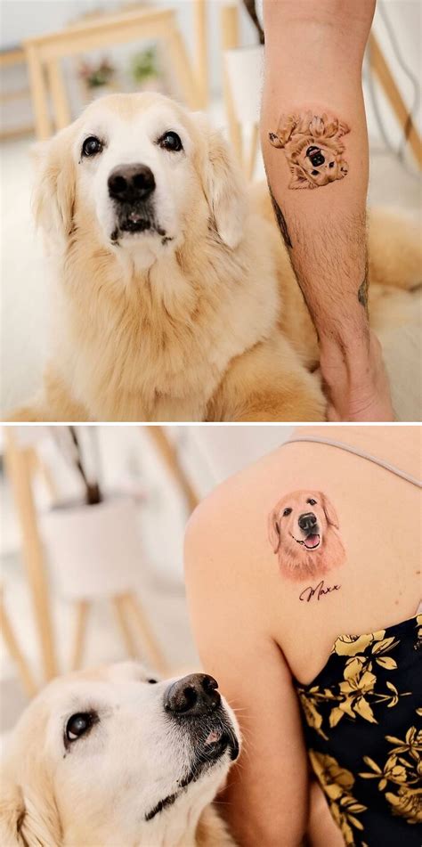 Dog Memorial Tattoos For Females
