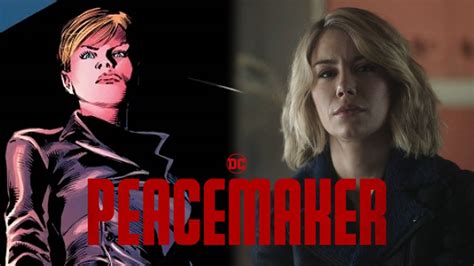 Peacemaker How Jennifer Hollands Unnamed Role Became Emilia Harcourt