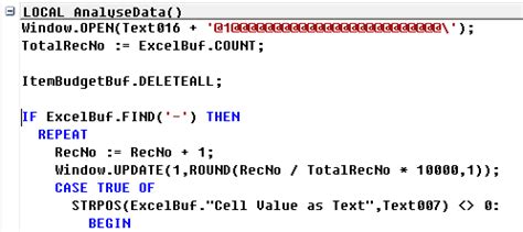 Dynamics NAV 2013R2 Excel Buffer Part 1 Adeptris