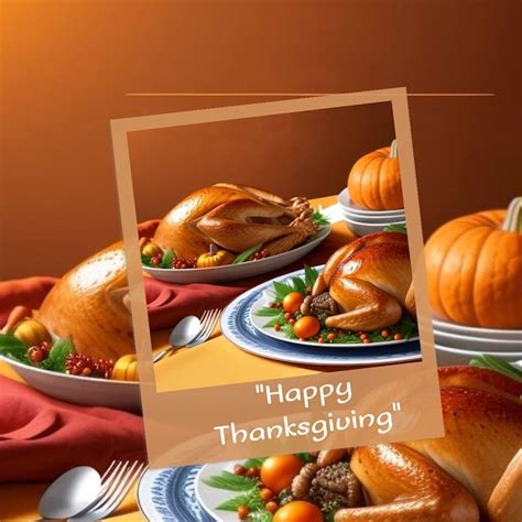 Premium Photo Happy Thanksgiving