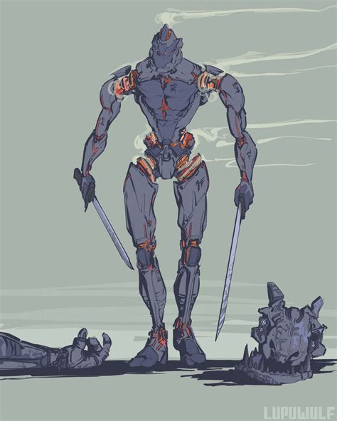 Evil Warrior By Lupuwulf On Deviantart