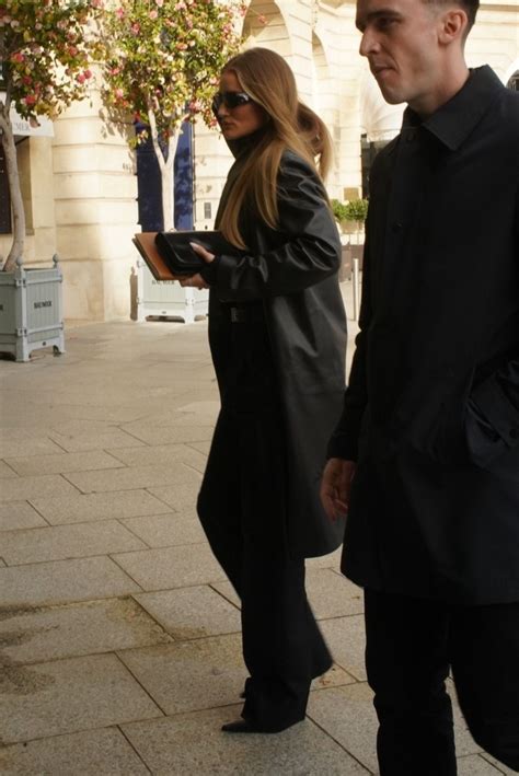 Rosie Huntington Whiteley Arrives Back At Her Hotel In Paris 03012024