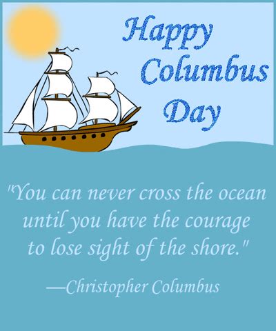  For Columbus Day