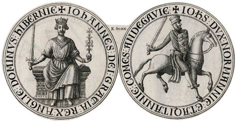 Magna Carta King John Seal Magna Carta Dbookhaus