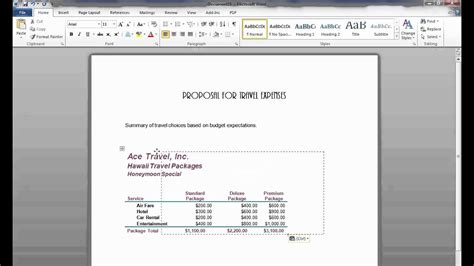 How To Copy An Excel Spreadsheet Into A Word Document Youtube