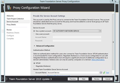 How To Configure A TFS Proxy To Work With Team Services Buck Hodges