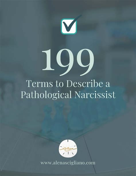 Alena Scigliano - Narcissistic Abuse Expert - FREE Resource | 199 Terms for a Pathological ...
