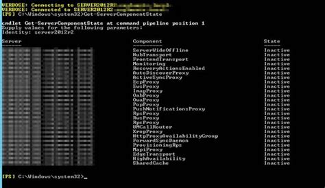 Exchange Cumulative Updates Components Are Inactive Orbid