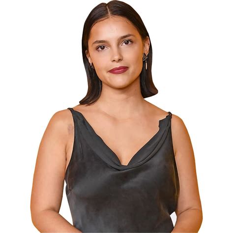 Inde Navarrette Black Dress Half Body Buddy Celebrity Cutouts