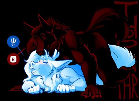 Rule 34 Anthro Big Tail Black Fur Blush Canine Cervine Closed Eyes