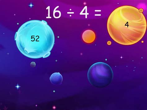 Maths Division Flying Fruit