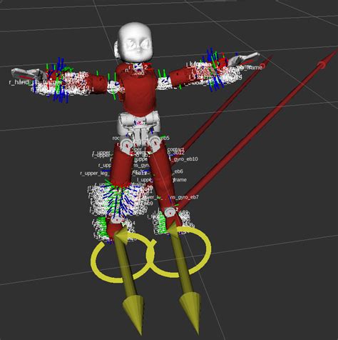 ICubGazeboV Miss Left Leg Skin Frames Issue Robotology Icub Models Generator GitHub