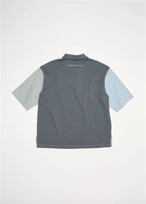 Parallel Tee Washed Blue Multi Eugenie Detroit