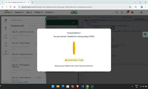 160daysofcode Geeksforgeeks Geeksforgeeks Geekstreak2024