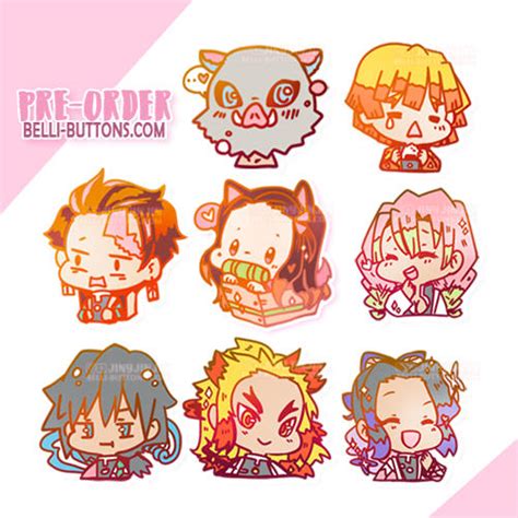 Demon Slayer Enamel Pins Pre Order Today By Jinyjin On Deviantart