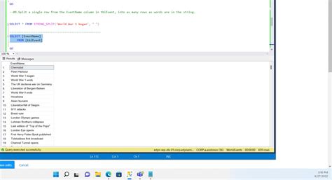 sql split a single row from column in into as many rows as words are