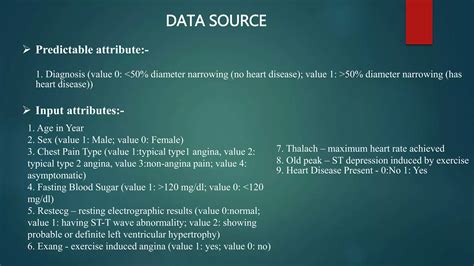 heart disease prediction using naive bayes algorithm pptx