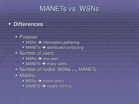 Ppt Using Mobile Agents For Intrusion Detection In Wireless Ad Hoc
