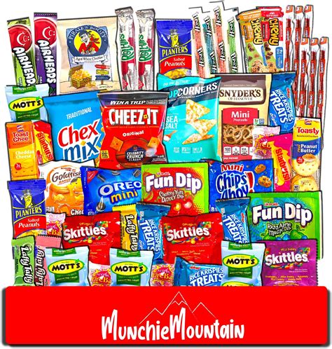 Sweet Ting Snack Box Variety Pack 40 Count Assorted Snacks Variety Pack For