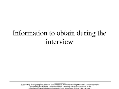 Ppt Victim Interview Powerpoint Presentation Free Download Id602531