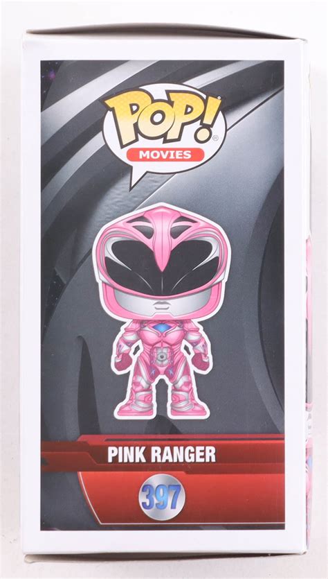 Naomi Scott Signed Power Rangers 397 Pink Ranger Funko Pop Vinyl