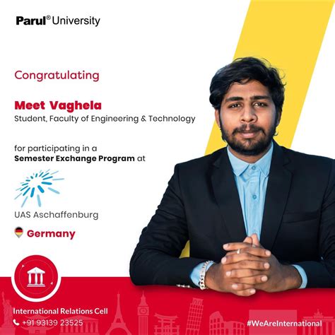 Dr Devanshu Patel On Linkedin Paruluniversity Weareinternational Germany