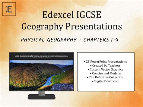 Edexcel Igcse Geography Presentations Physical Geography Chapters 1