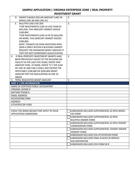 Virginia Virginia Enterprise Zone Real Property Investment Grant Application Fill Out Sign