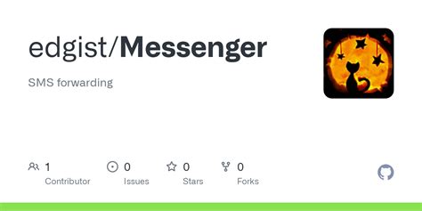 Github Edgistmessenger Sms Forwarding
