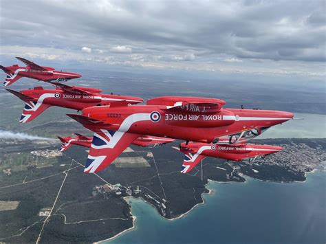 Training Begins For Two New Red Arrows Pilots Royal Air Force