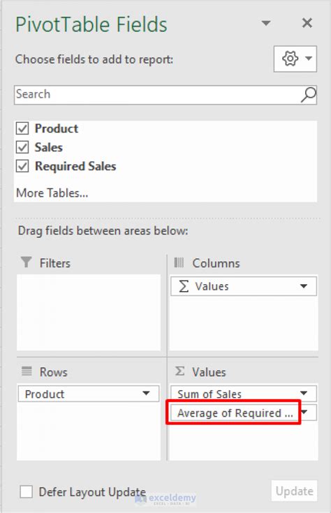 How To Add Target Line To Pivot Chart In Excel Effective Methods