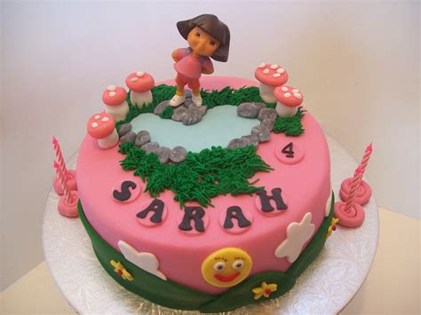 Pink Dora Cake 8 Inch 259 • Temptation Cakes Temptation Cakes