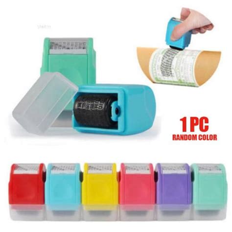 Jual Roller Stamp Stempel Pelindung Data Rahasia Stempel Penutup Data