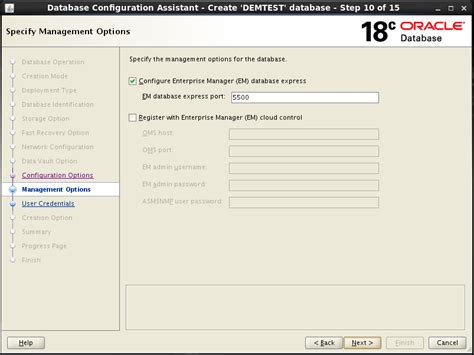 Creating Database On Oracle Database 18cr1 Using Dbca Gui And Then Silent Huzefa Patels