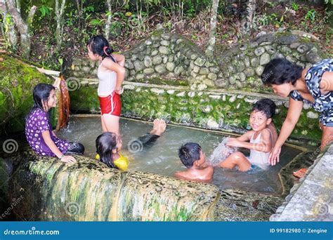 Indian Village Girls Bathing